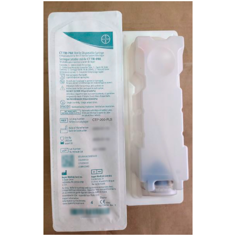 Jeringa Tri Pack 200 ML CTP-200-FLS